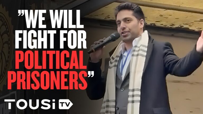 Mahyar Tousi's Anti-Establishment Speech Outside Starmer's Office ...